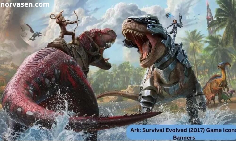 The Visual Power of Ark: Survival Evolved (2017) Game Icons Banners ...